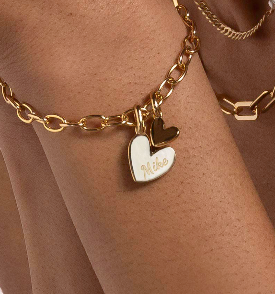 Gold Charm Bracelet: Personalized Charms – Rellery