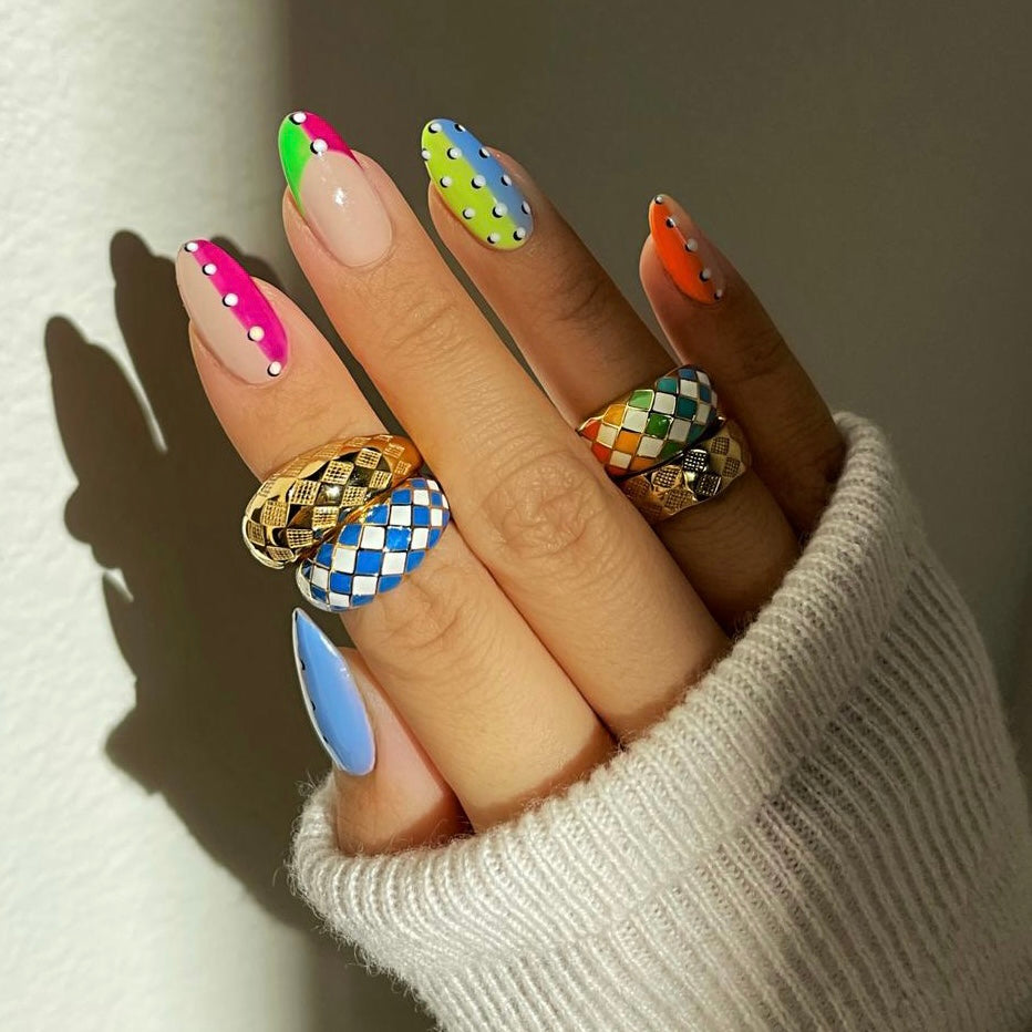 Blue Checkered Ring, Checker Jewelry – Rellery