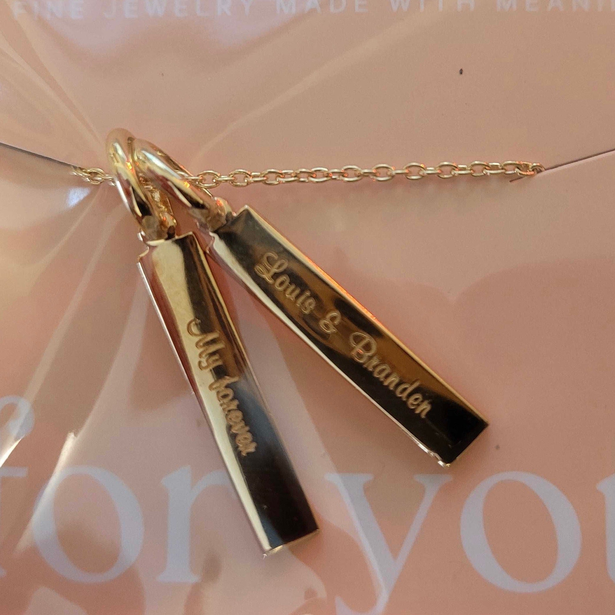 Vertical Bar Necklace ‚ Buy Custom Vertical Bar Necklace – Rellery