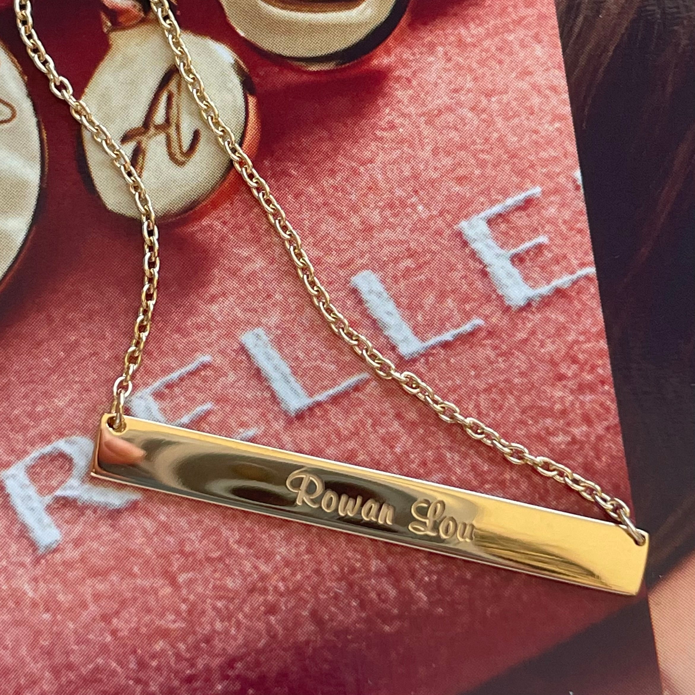 Bar Necklace Jewelry in Gold and Sterling Silver – Rellery