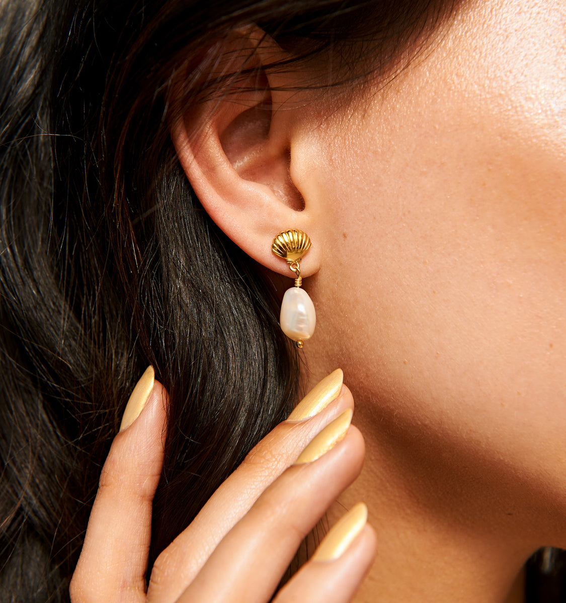 Scallop Shell Earrings – Rellery